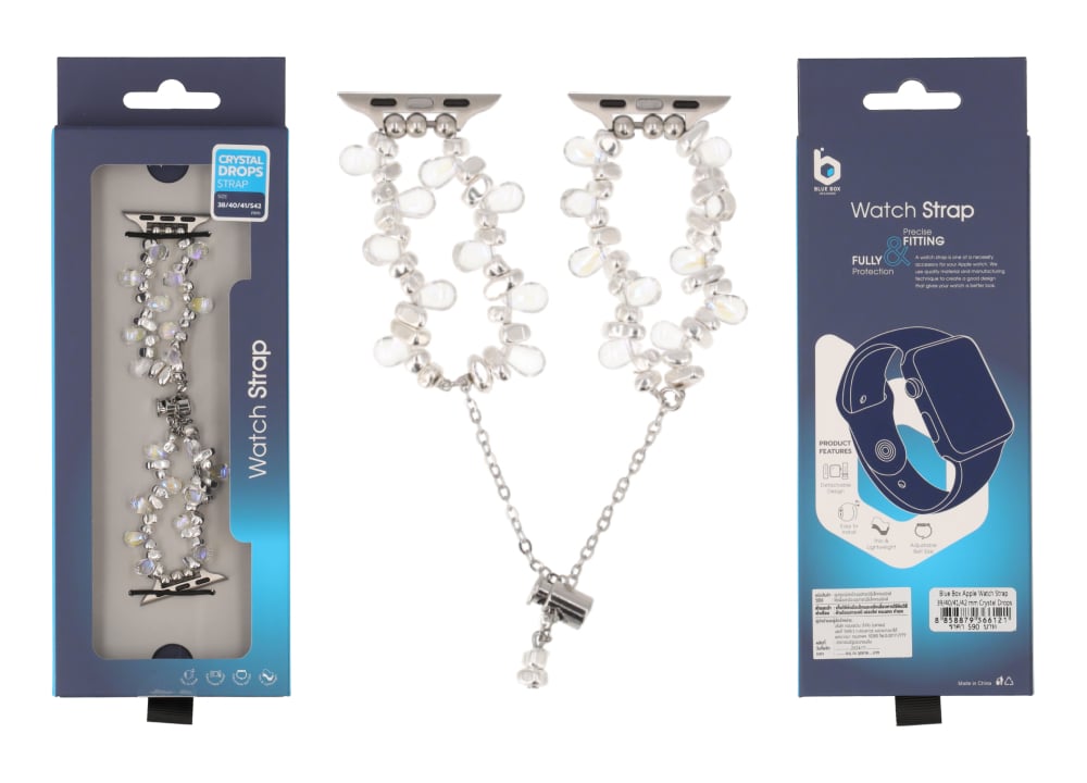 Blue Box สาย Apple Watch Strap 39/40/41/42 mm Crystal Drops