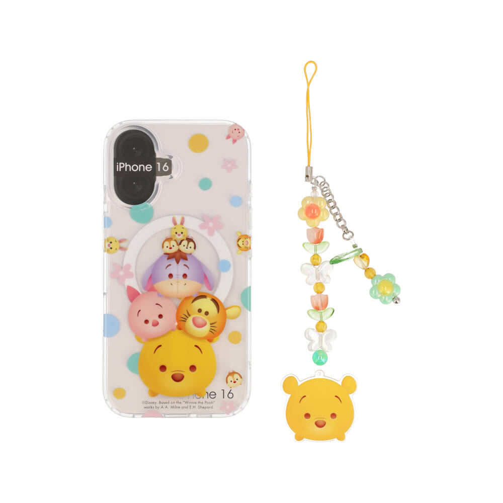 เคส Blue Box iPhone 16 Tsum Tsum Winnie Chip&Dale with Magnetic