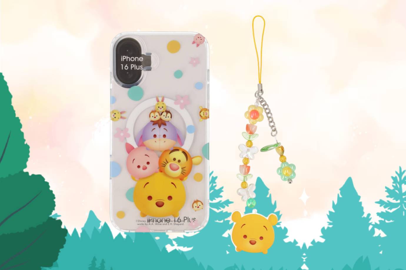 เคส Blue Box iPhone 16 Plus Mickey & Friend Tsum Tsum Winnie Chip&Dale ...