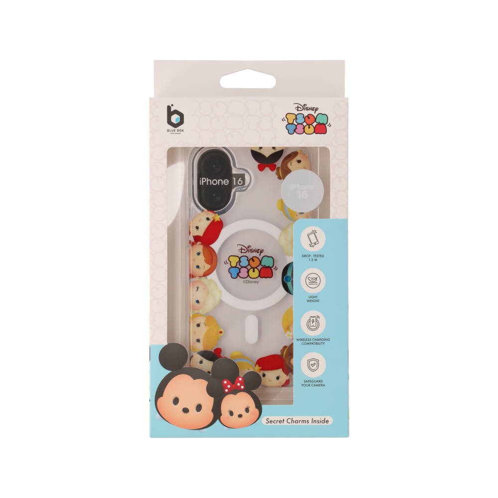เคส Blue Box iPhone 16 Tsum Tsum Princess with Magnetic