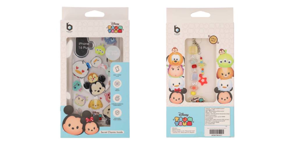เคส Blue Box iPhone 16 Plus Tsum Tsum Mickey & Friend with Magnetic