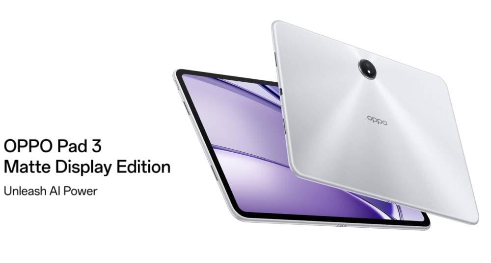แท็บเล็ต OPPO Pad 3 Matte Display Edition (8+256) Millennium Silver