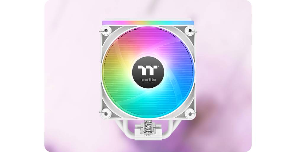 พัดลมซีพียู Thermaltake Astria 200 ARGB Lighting White
