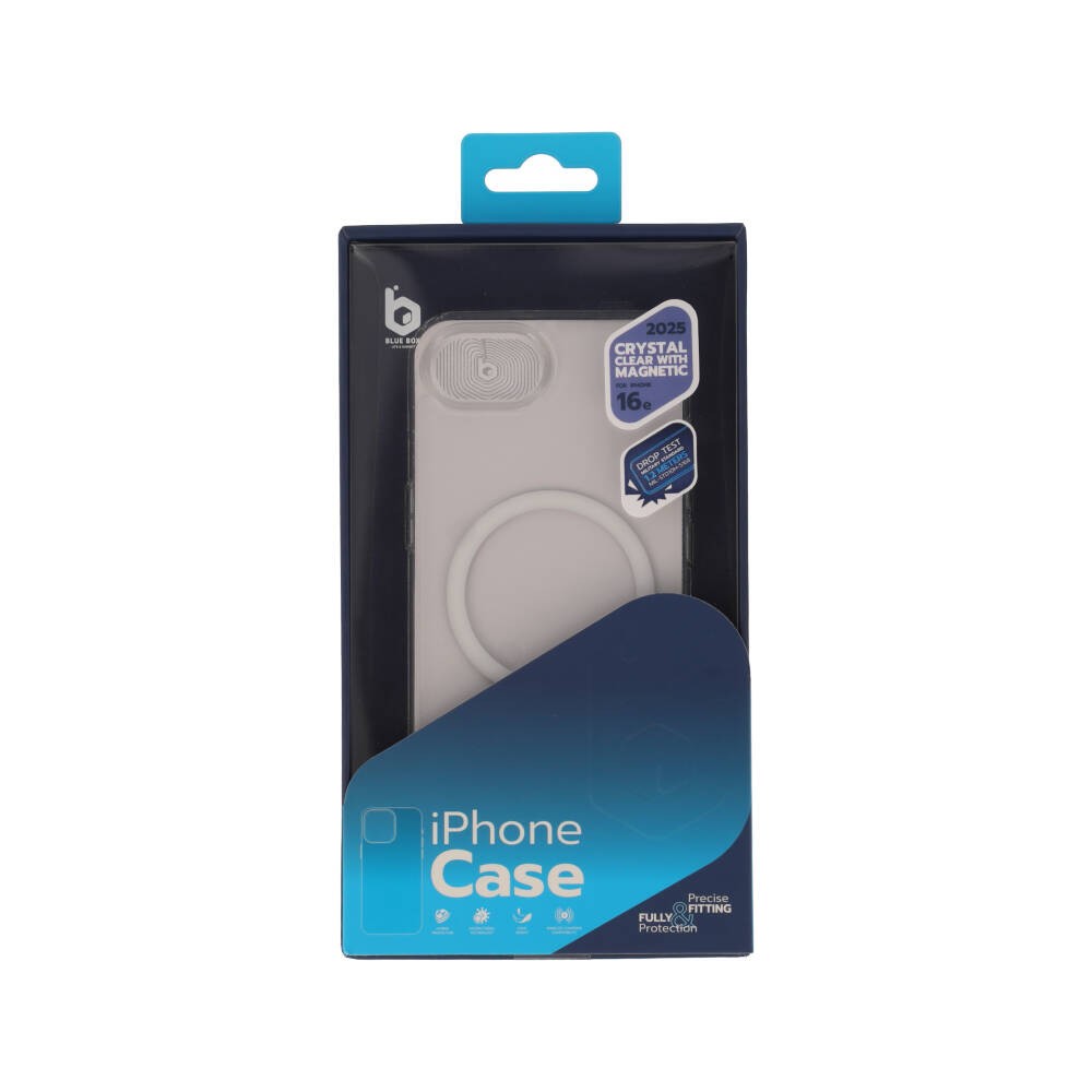 เคส Blue Box iPhone 16e Crystal Clear with Magnetic (1.6mm)