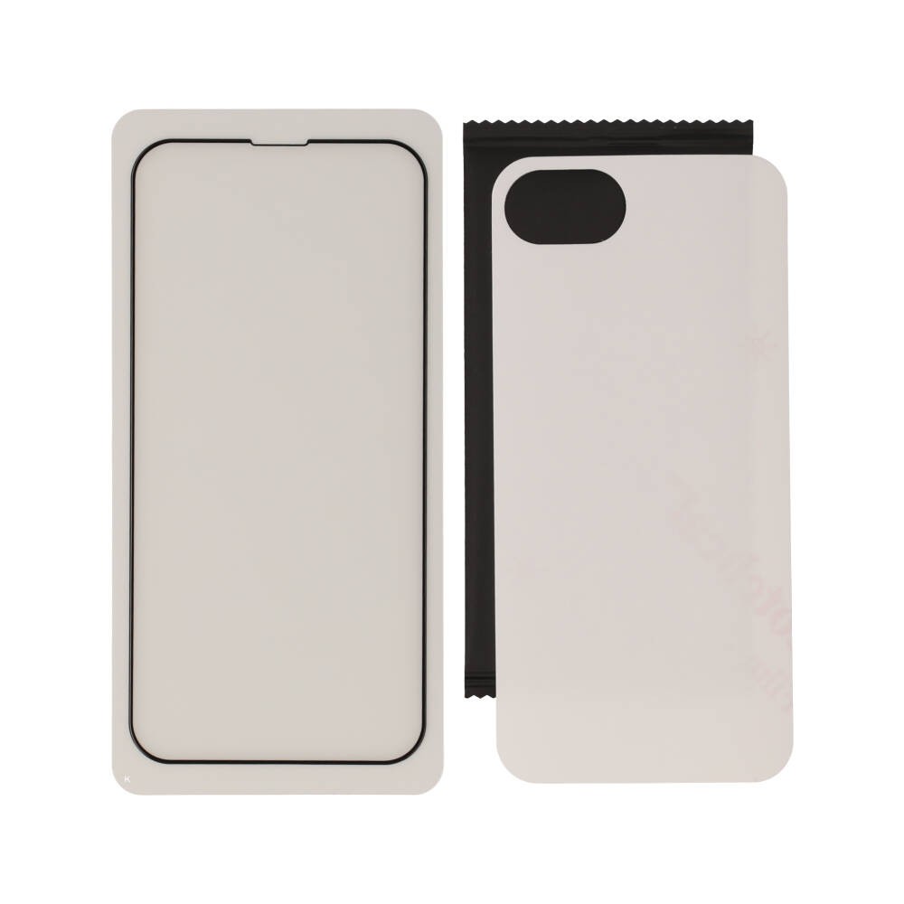 TECHPRO ฟิล์มกันรอย สำหรับ iPhone 16e/iPhone 17e TG FF Black