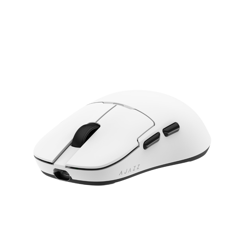 เมาส์เกมมิ่ง Ajazz AJ159P MC Tri-Mod Wireless White