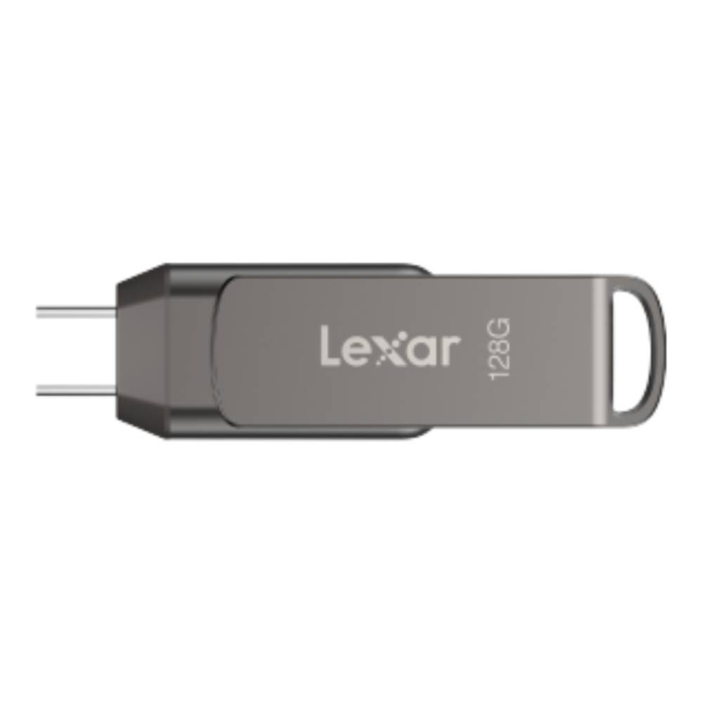แฟลชไดร์ฟ Lexar Dual Drive D400 USB 3.1 Type-C 128GB