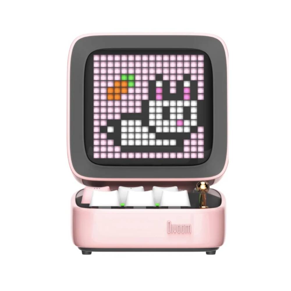 ลำโพงบลูทูธ Divoom Ditoo Pro ลายพิกเซลพร้อมไฟ RGB