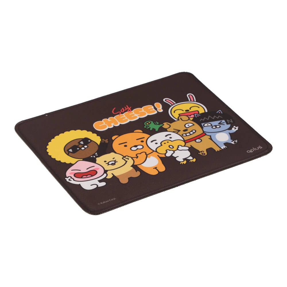 แผ่นรองเมาส์ QPLUS Mouse Pad x Kakao Say Cheese MP002 Black