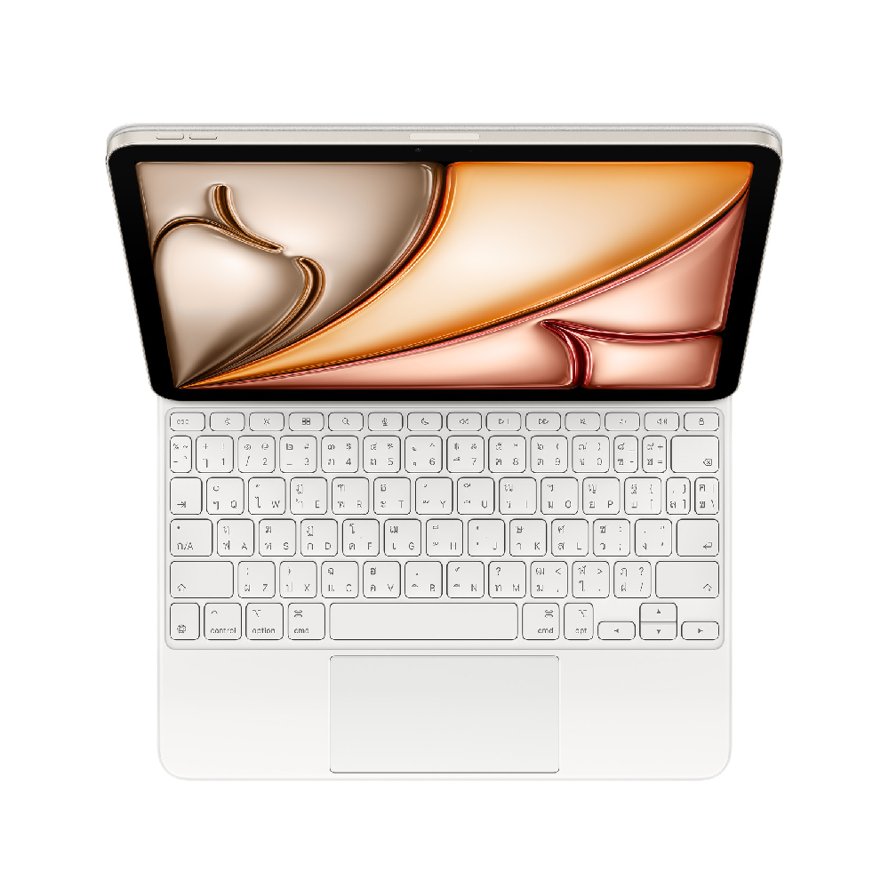 Magic Keyboard สำหรับ iPad Air รุ่น 11 นิ้ว (ชิป M3) ไทย สีขาว