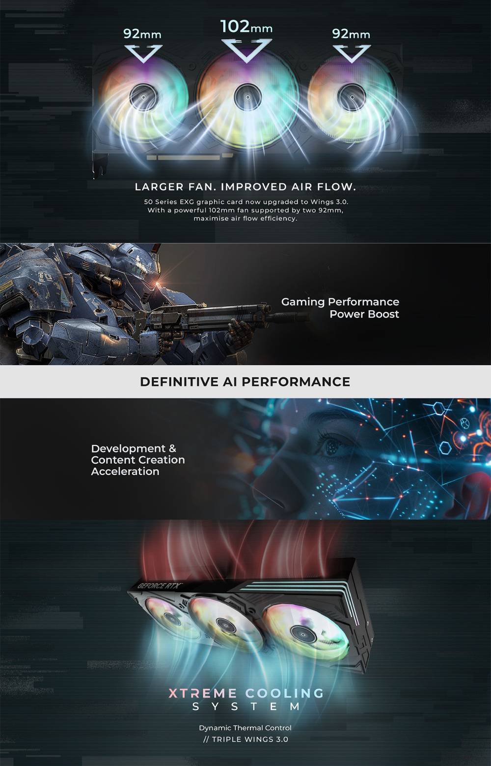 การ์ดจอ Galax Geforce Rtx 5070 Ti Ex Gamer 1 Click Oc