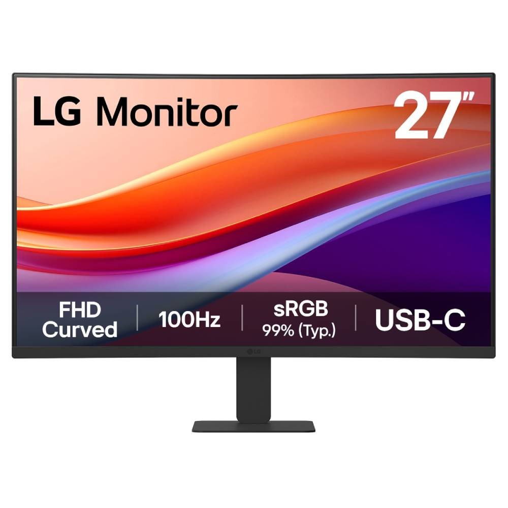 จอมอนิเตอร์ LG 27U421A-B (VA 100Hz Curved)