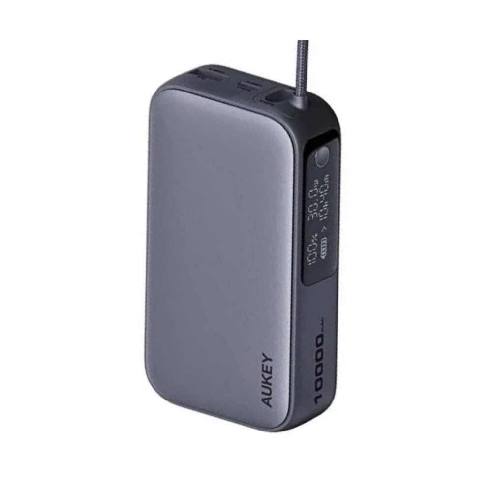 พาวเวอร์แบงค์ AUKEY 10000 mAh Spark Sling (PB-Y47) Gray