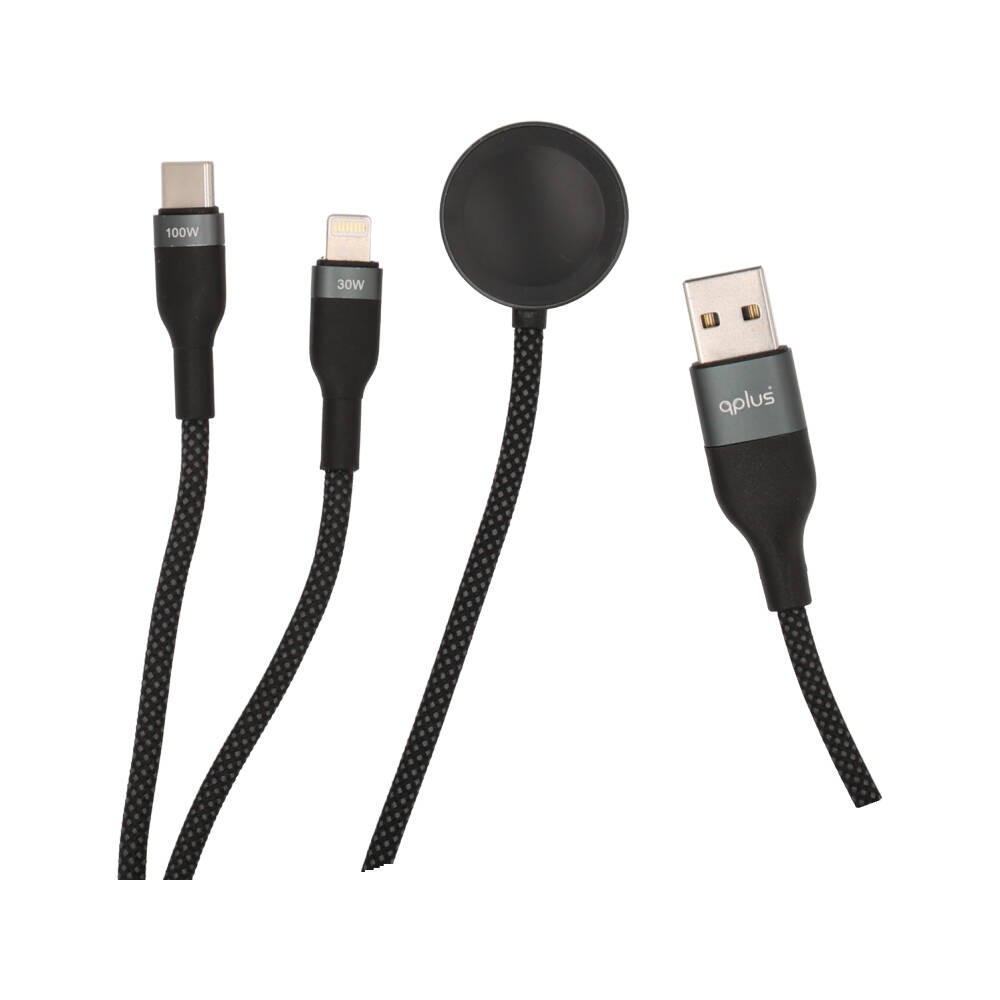 สายชาร์จ QPLUS 6-in-1 Multifunctional Fast Charge & Data Sync Cable 1 ...