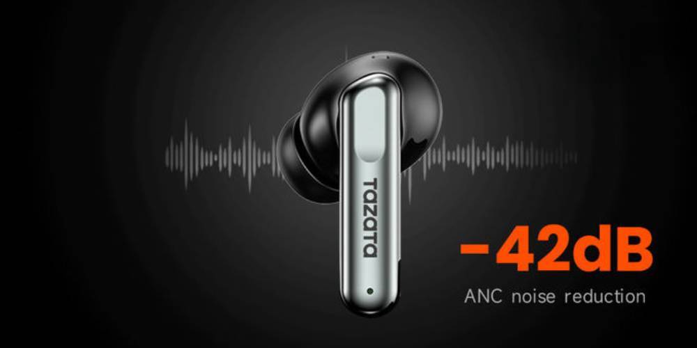 หูฟังไร้สาย Tazata P102 PRO TWS Black