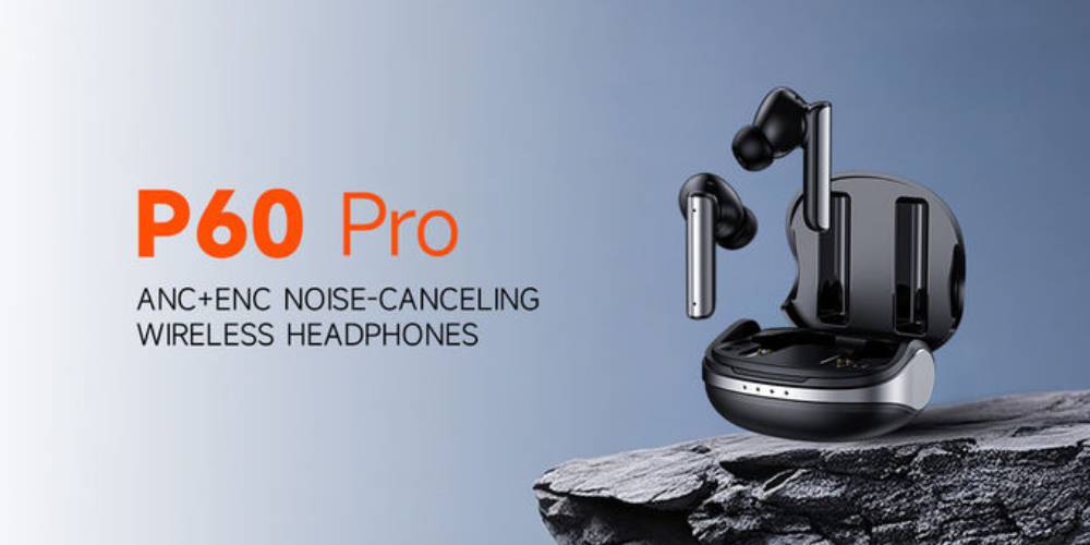 หูฟังไร้สาย Tazata P60 PRO TWS Black