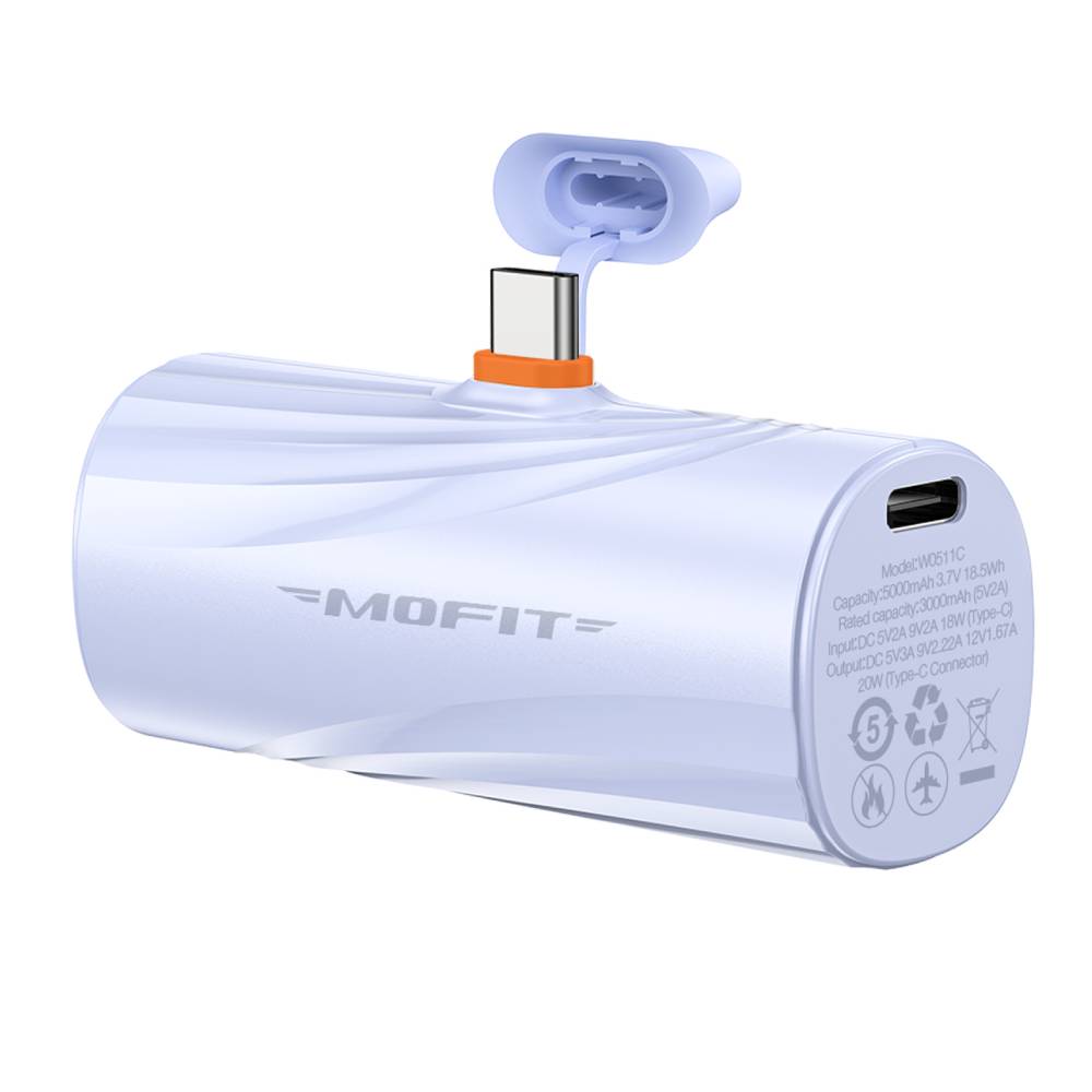 พาวเวอร์แบงค์ MOFIT 5000 mAh / MP05-C06PD Type-C