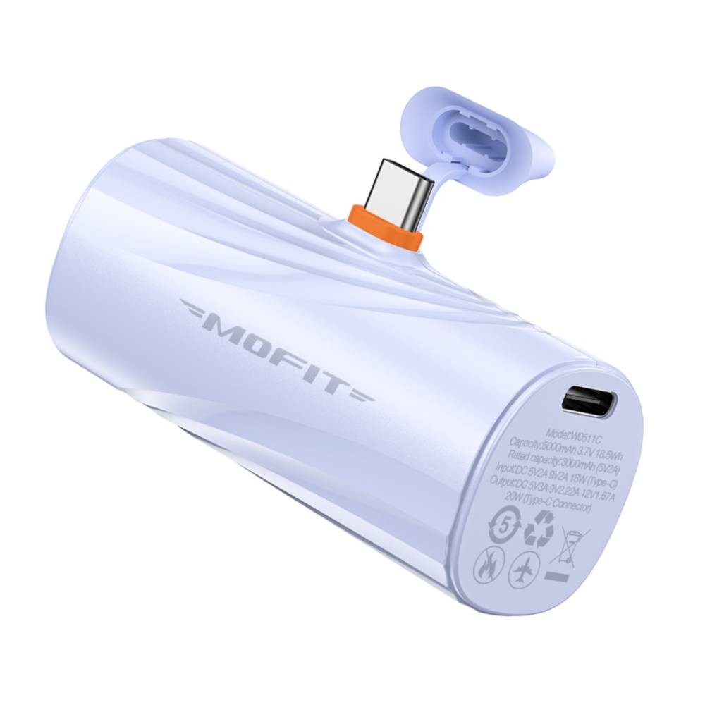 พาวเวอร์แบงค์ MOFIT 5000 mAh / MP05-C06PD Type-C