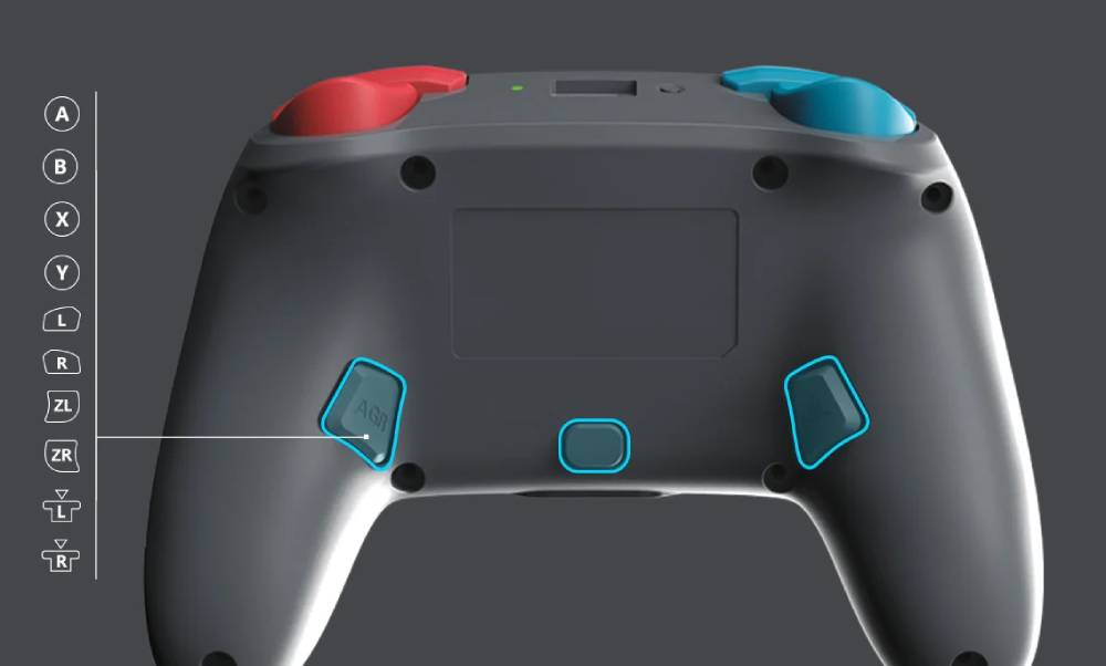 จอยคอนโทรลเลอร์ PowerA Nano Enhanced for Nintendo Switch Pikachu Garden