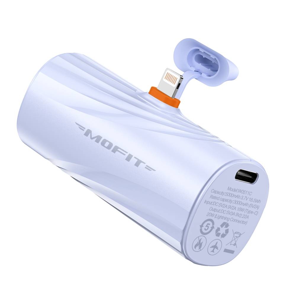 พาวเวอร์แบงค์ MOFIT 5000 mAh / MP05-L06PD Lighting