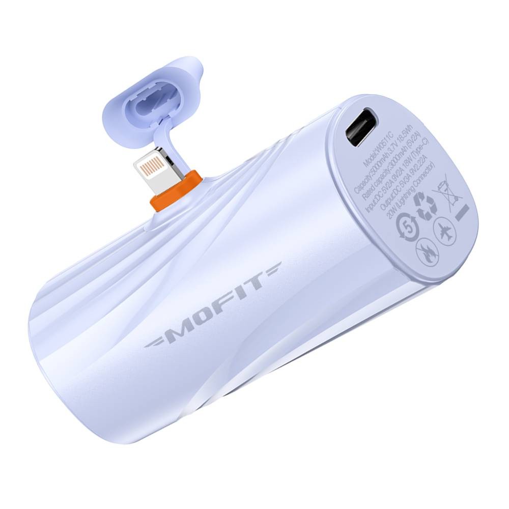 พาวเวอร์แบงค์ MOFIT 5000 mAh / MP05-L06PD Lighting