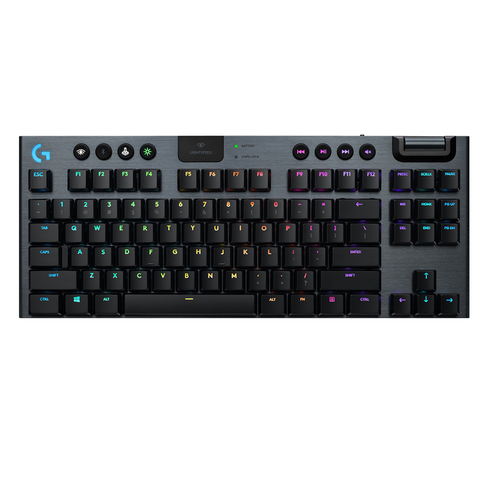 Logitech Gaming Keyboard G913 TKL Lightspeed Wireless RGB Mechanical Clicky