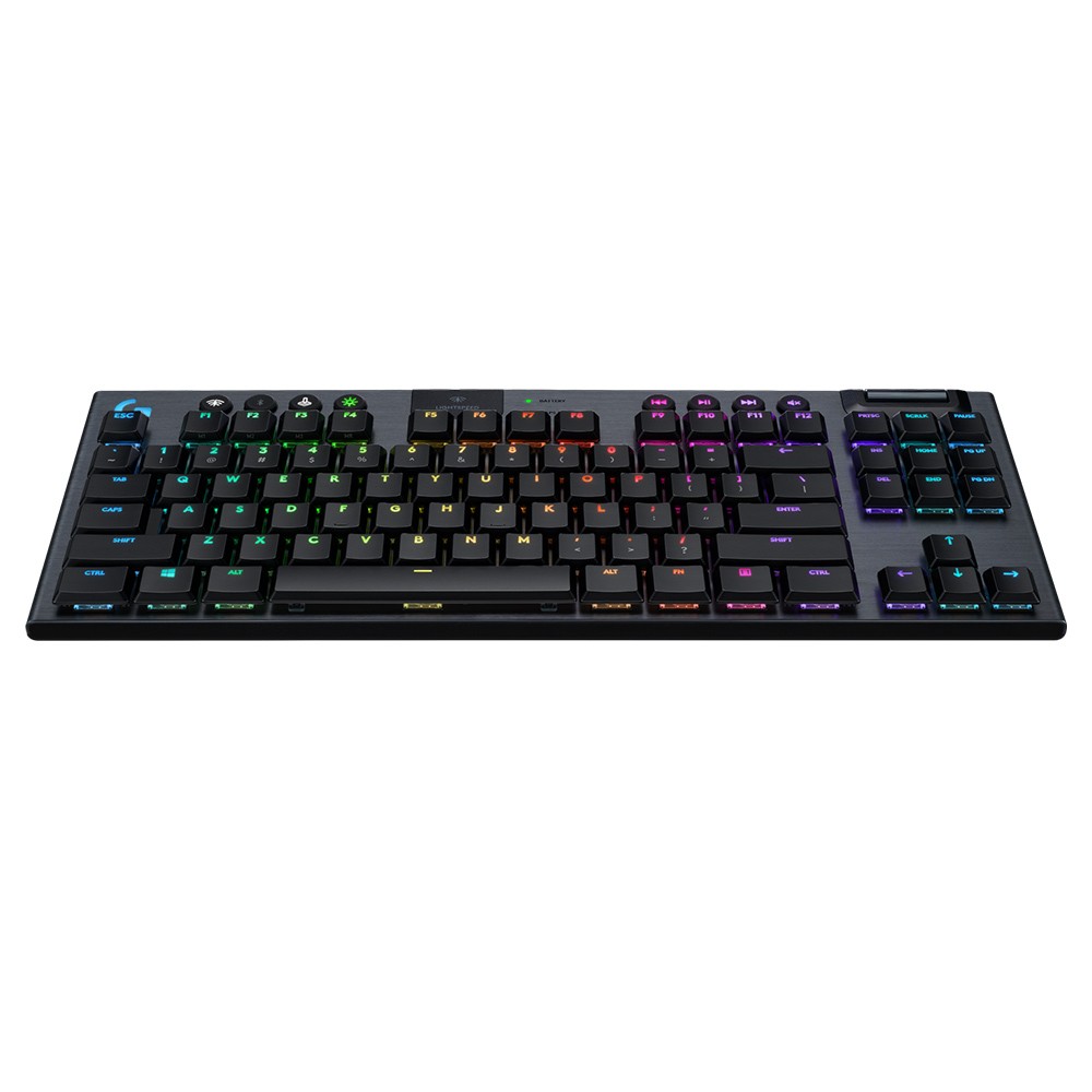 Logitech Gaming Keyboard G913 TKL Lightspeed Wireless RGB Mechanical Clicky
