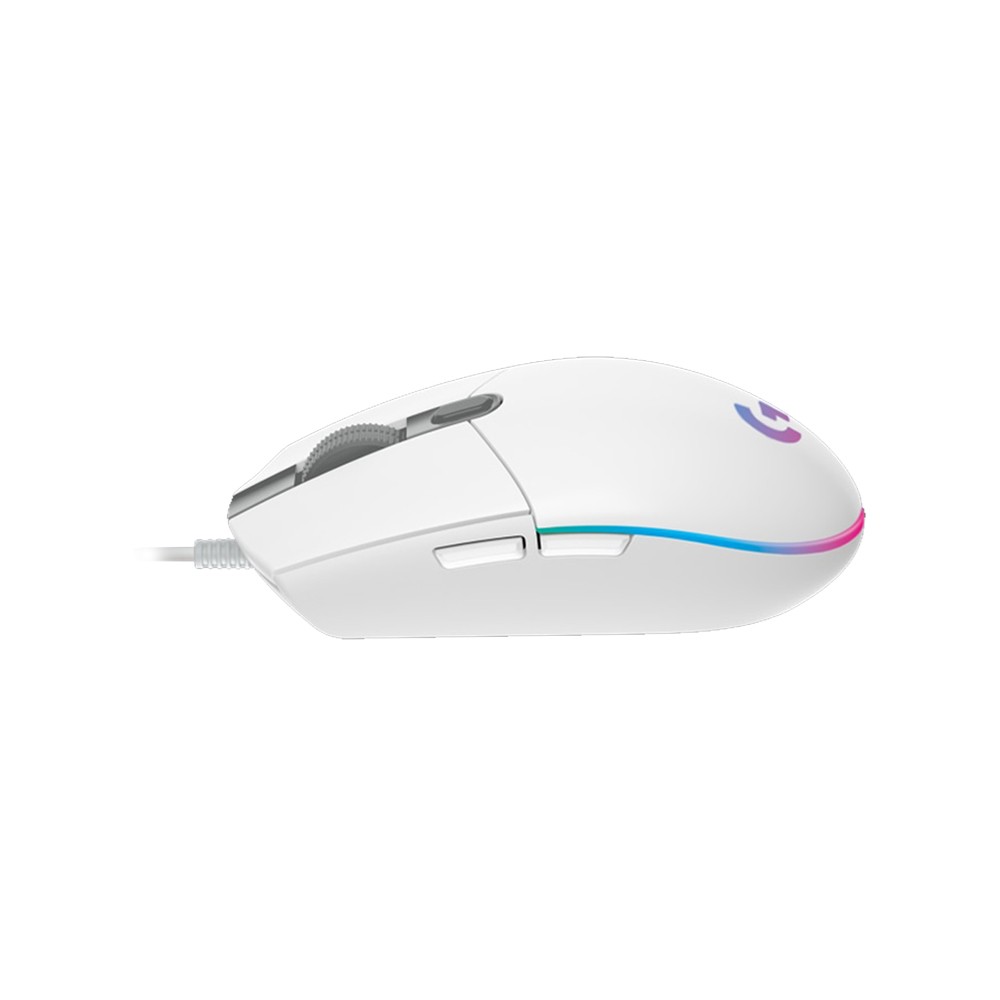Logitech Gaming Mouse G102 Gen Lightsync White