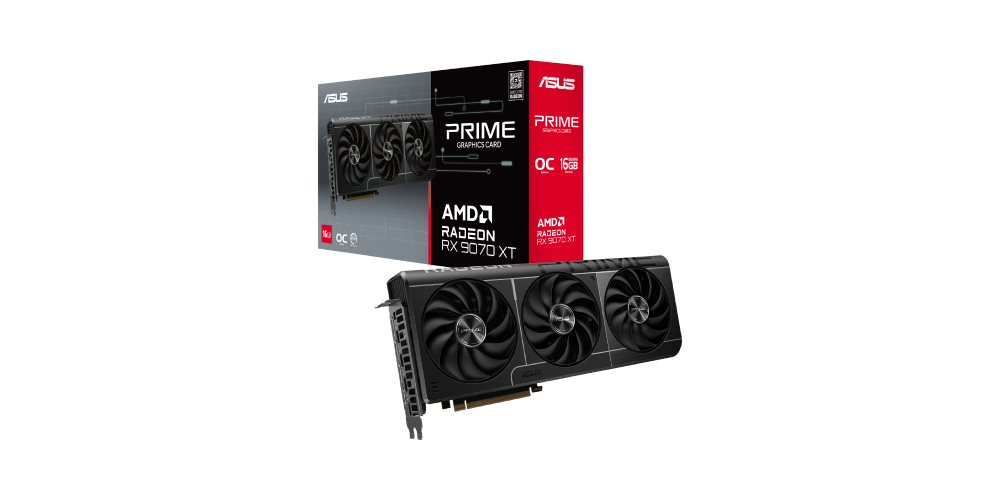 เอซุส การ์ดจอ Prime RX 9070 XT OC Edition 16GB GDDR6 256-bit | Makro PRO