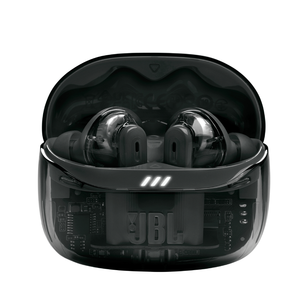 หูฟัง JBL In-Ear TWS Tune Beam 2 Ghost black
