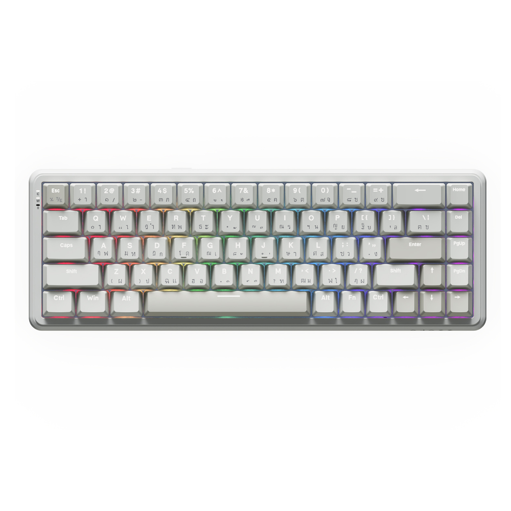 คีย์บอร์ดเกมมิ่ง Ajazz Gaming Keyboard AK680Max Retro