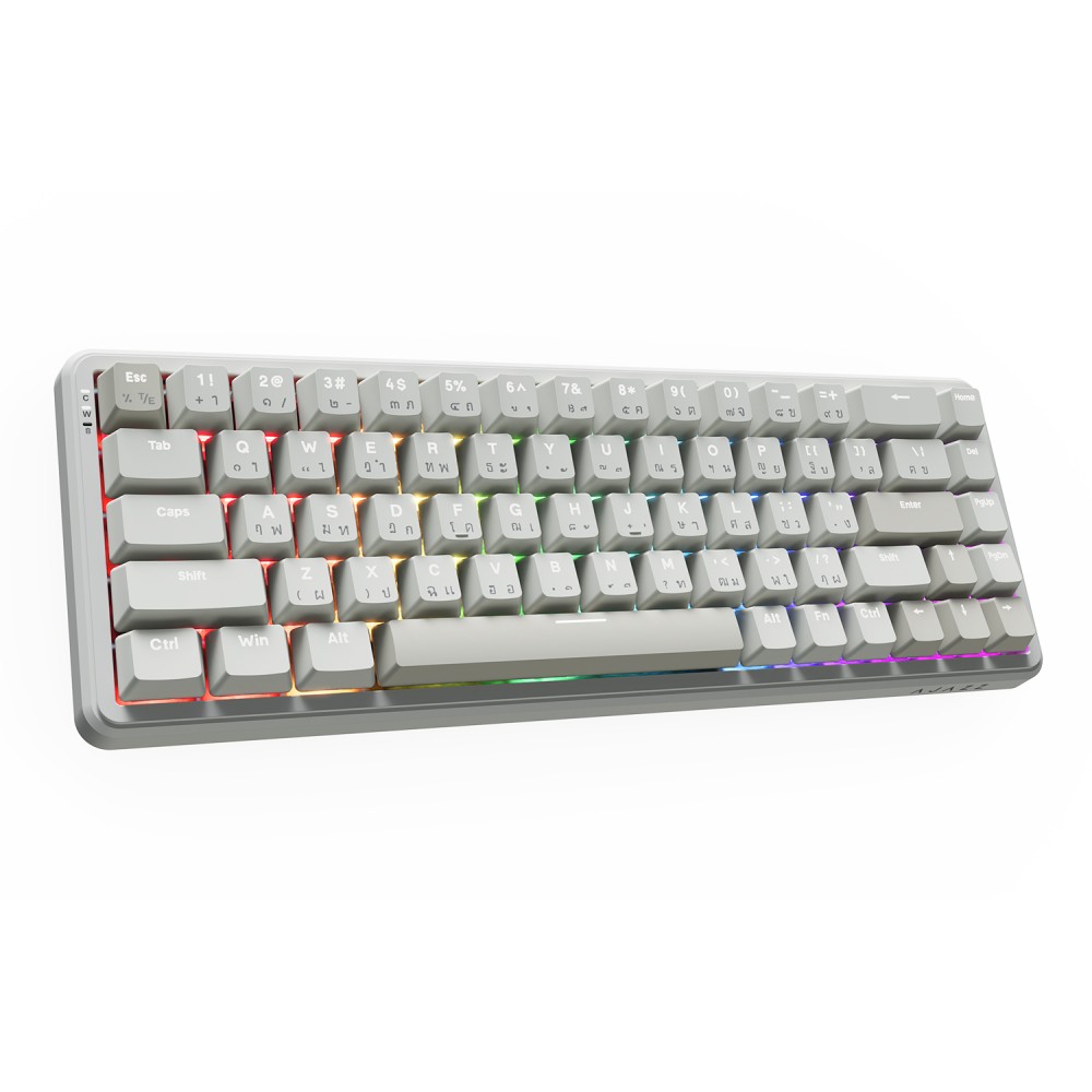 คีย์บอร์ดเกมมิ่ง Ajazz Gaming Keyboard AK680Max Retro