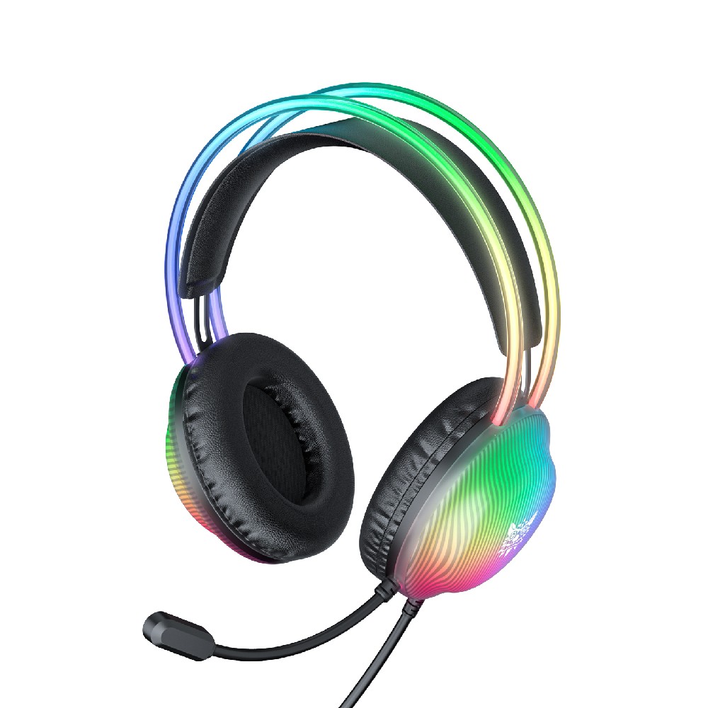 หูฟังเกมมิ่ง Onikuma Gaming Headset X29 RGB 3.5mm Black