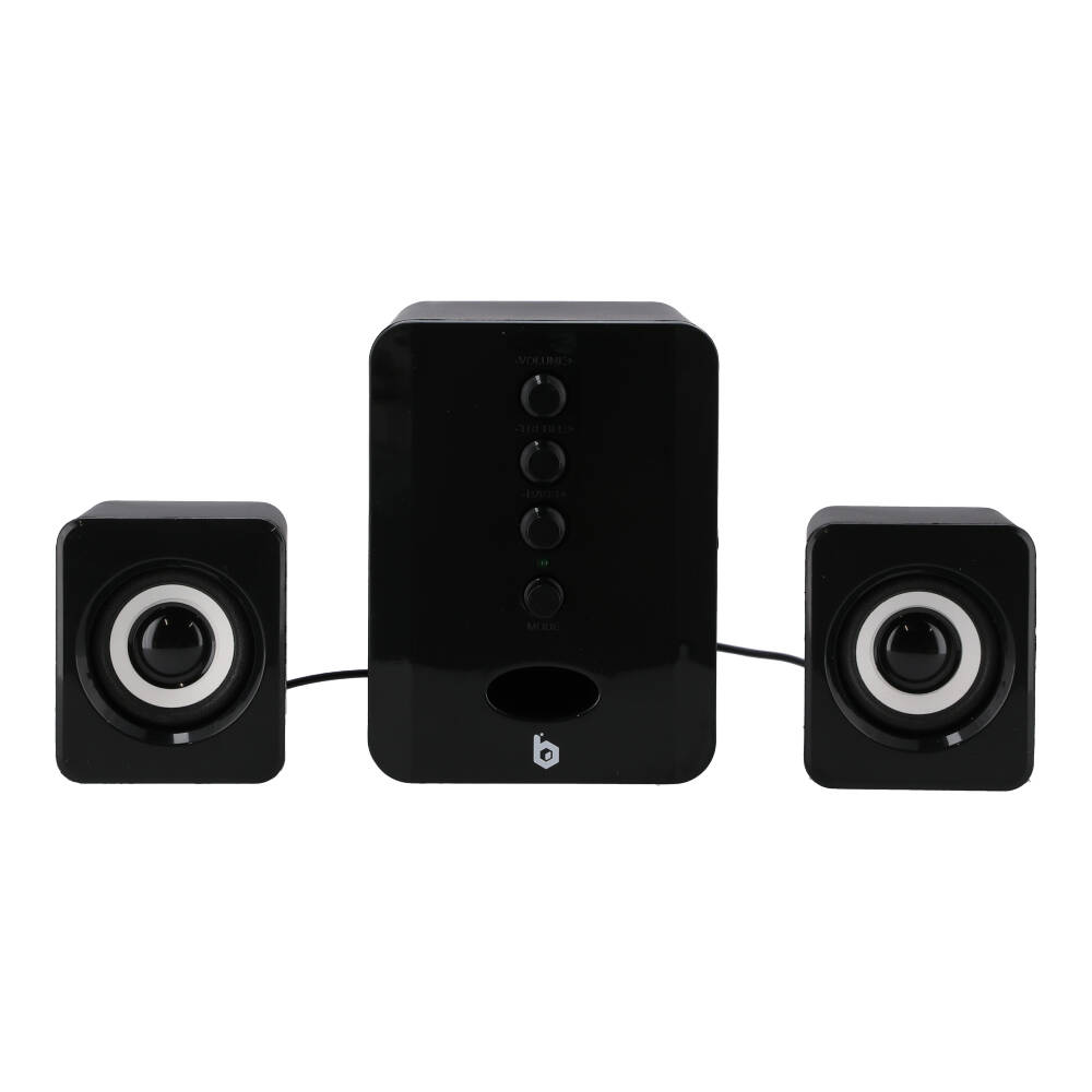 ลำโพงคอมพิวเตอร์ Blue Box Speaker 2.1 BB-40 Black
