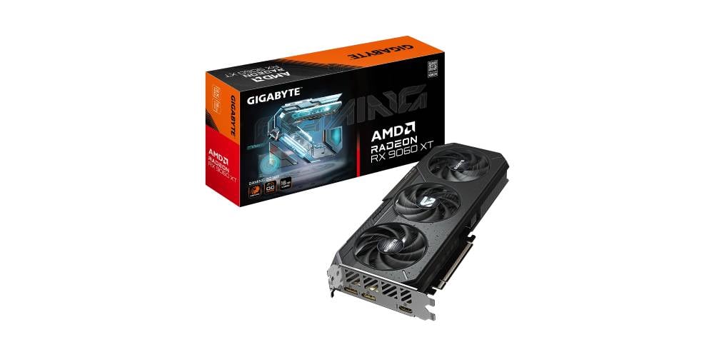 การ์ดจอ Gigabyte Radeon RX 9060 XT GAMING OC 16GB GDDR6