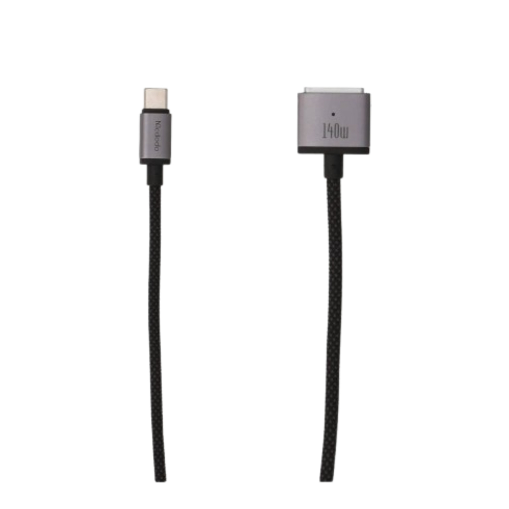 สายชาร์จ Mcdodo USB-C to Magnetic Cable 140W With LED 2M. Black (CA-147)