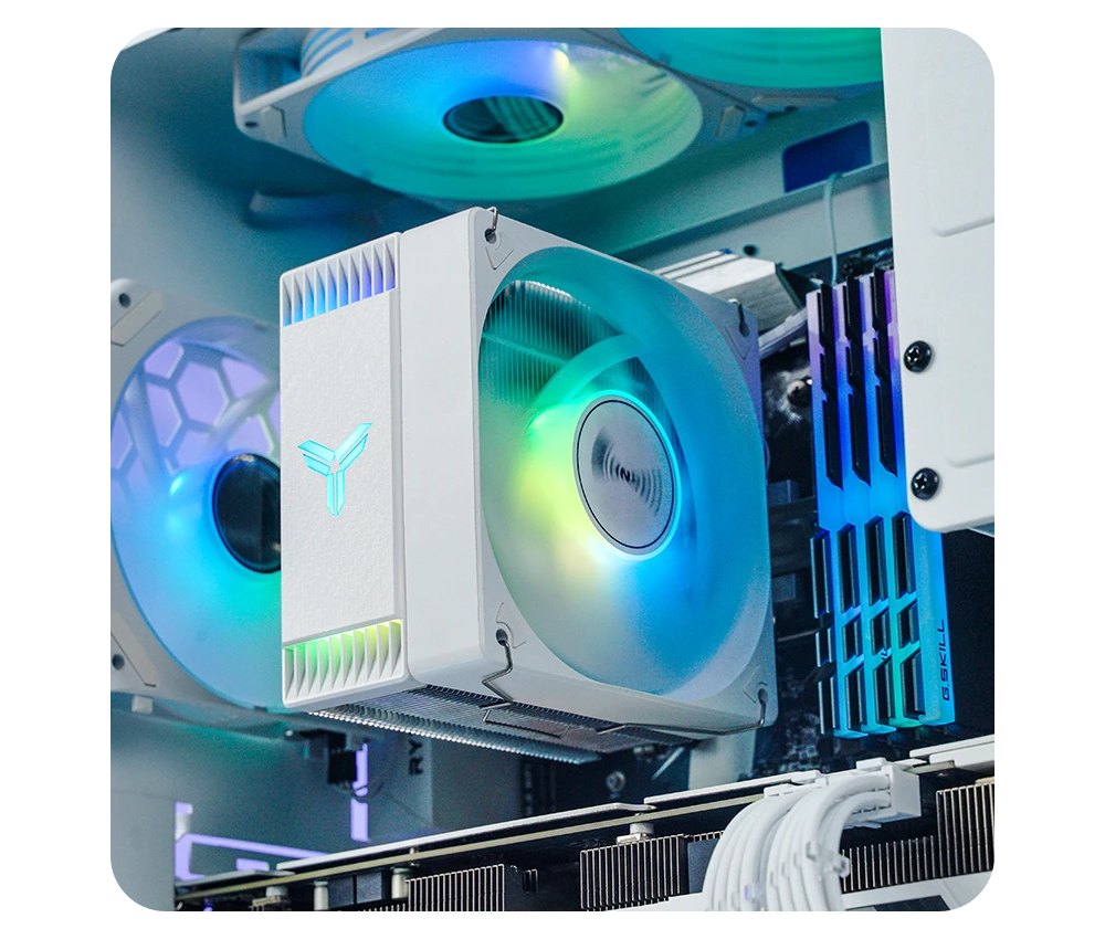 พัดลมซีพียู Jonsbo CR-1000 Max ARGB White