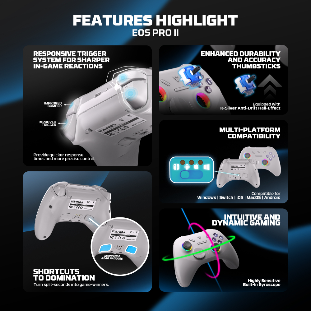 จอยคอนโทรลเลอร์ Fantech Gaming Wireless controller WGP15 V2