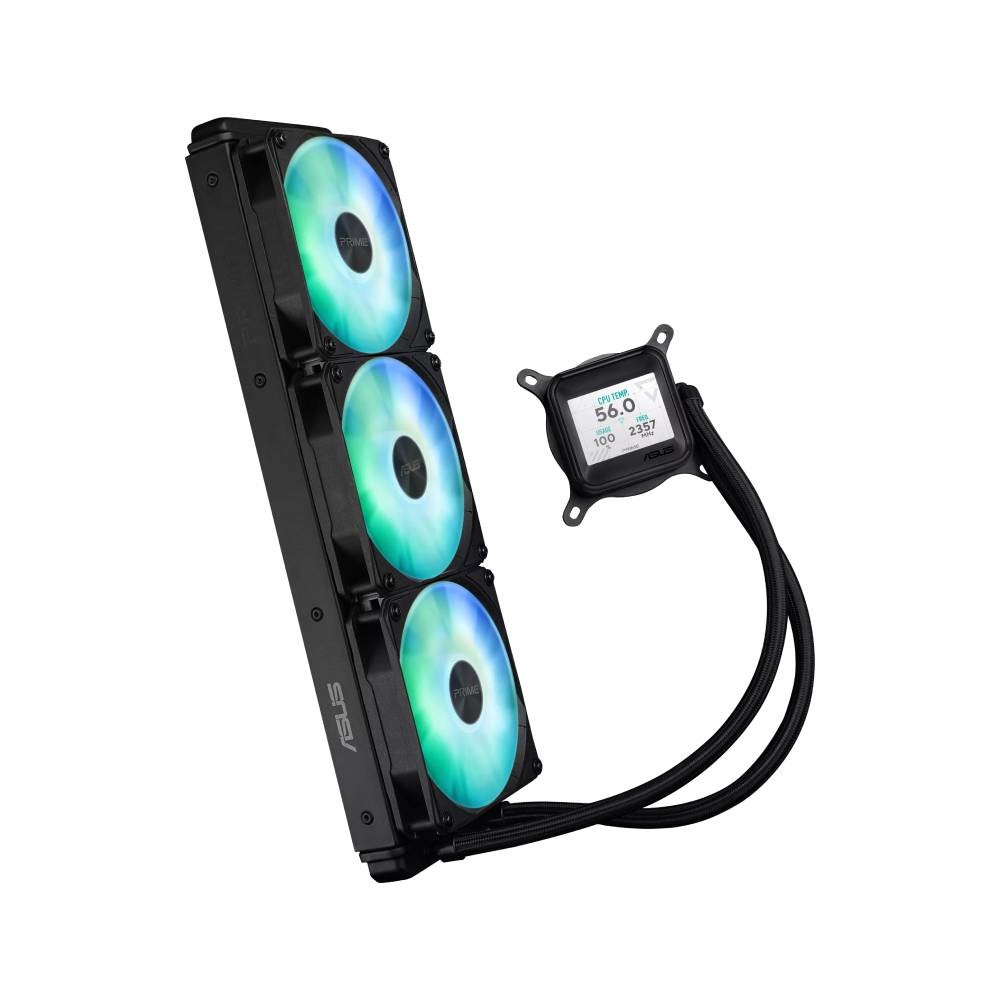 ชุดระบายความร้อนซีพียู ASUS Prime LC 360 ARGB LCD Black