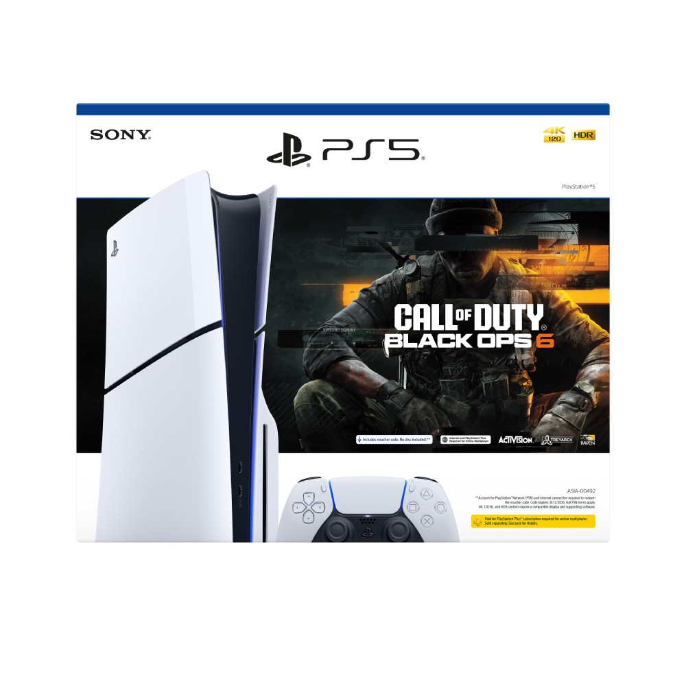 เครื่องเล่นเกม Sony PlayStation 5 Slim Disc Edition Call of Duty ...