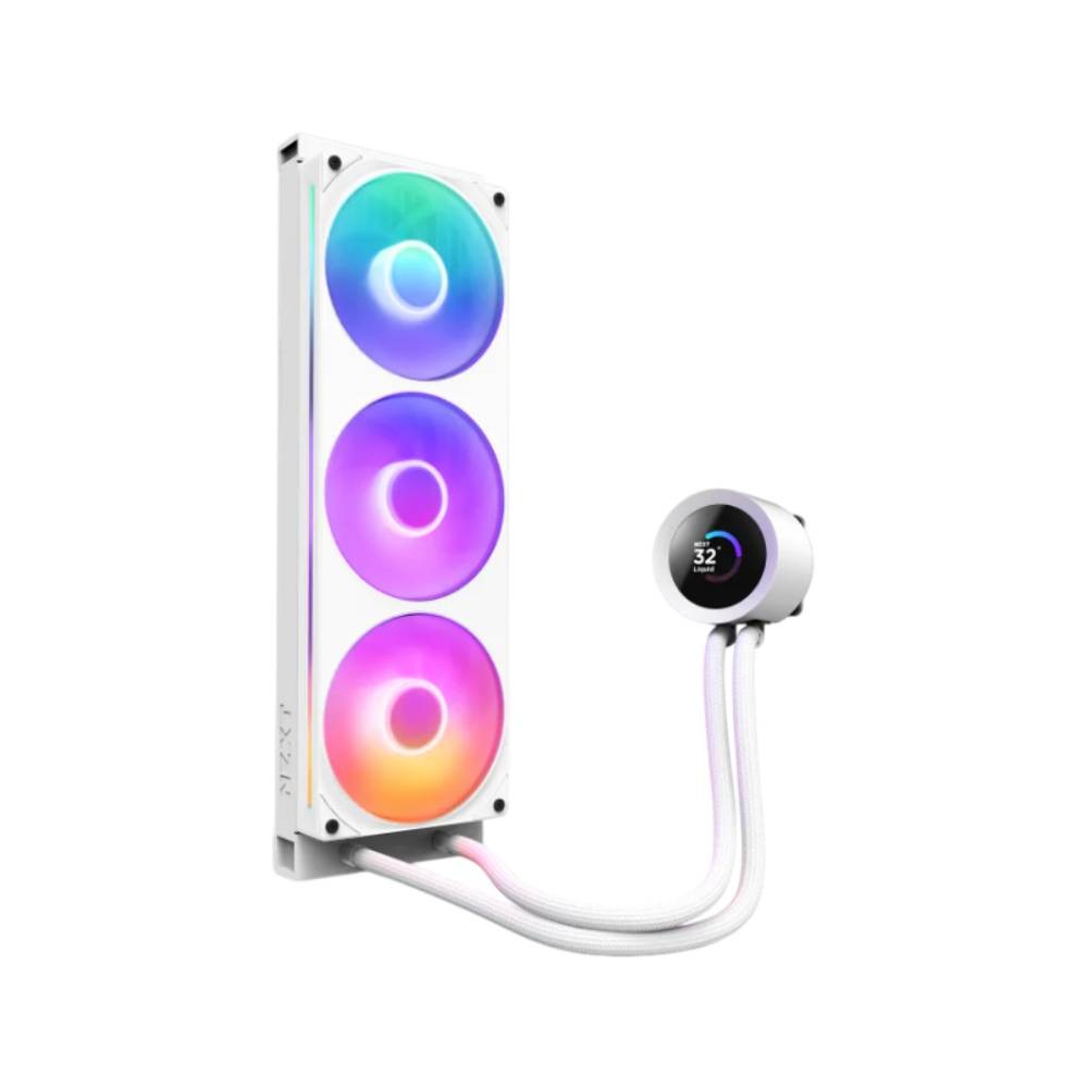 ชุดระบายความร้อนซีพียู NZXT KRAKEN PLUS 360 RGB White