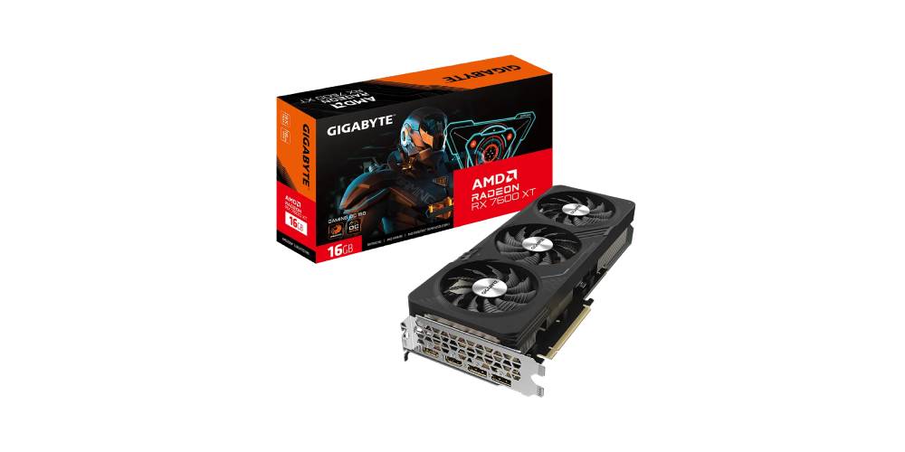 การ์ดจอ GIGABYTE Radeon RX 7600 XT Gaming OC 16GB GDDR6