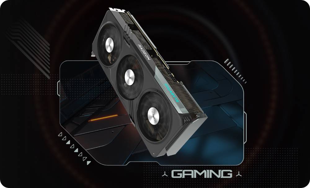 การ์ดจอ GIGABYTE Radeon RX 7600 XT Gaming OC 16GB GDDR6