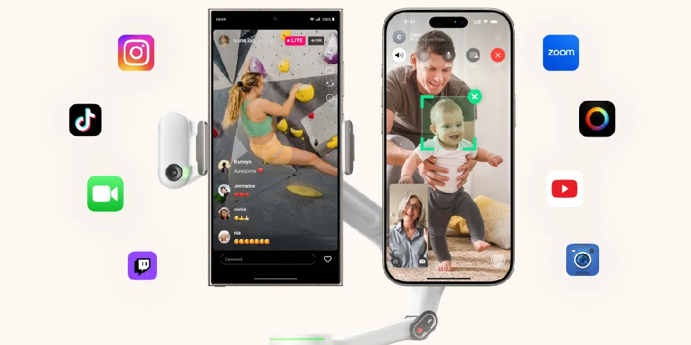 ไม้เซลฟี่ Insta360 Flow 2 Pro Creator Bundle Stone Gray