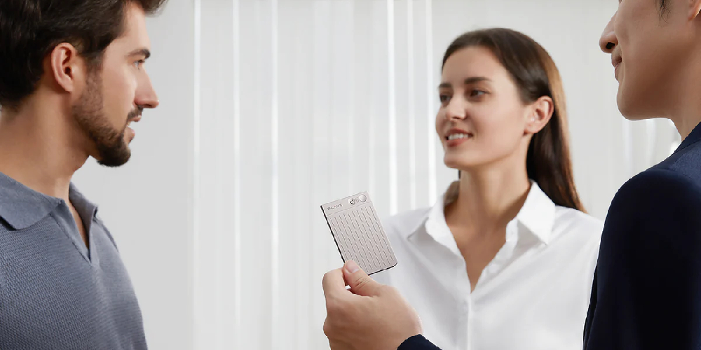 เครื่องบันทึกเสียง PLAUD NOTE Navy Blue | Education Studio7