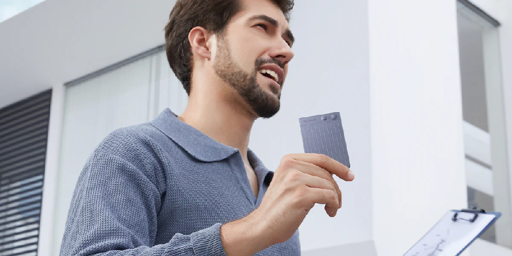 เครื่องบันทึกเสียง PLAUD NOTE Navy Blue | Education Studio7