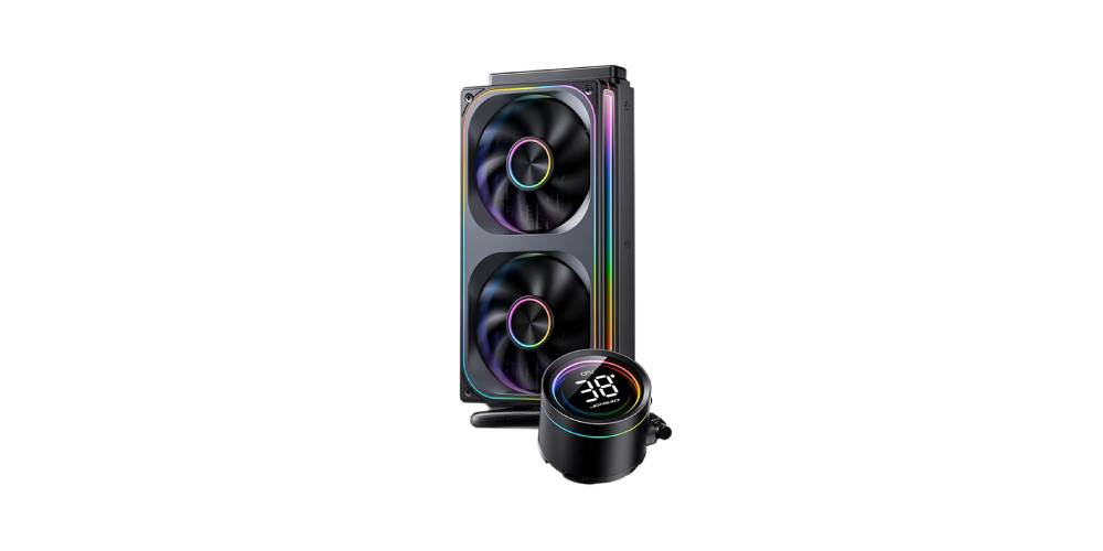 ชุดระบายความร้อนซีพียู Jonsbo TH240 ARGB Black