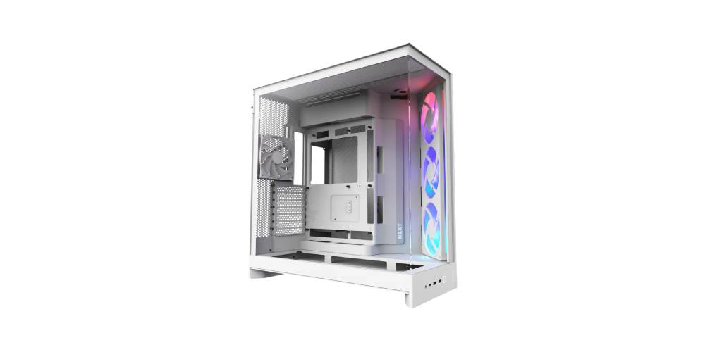 เคสคอมพิวเตอร์ NZXT H9 FLOW 2025 RGB White