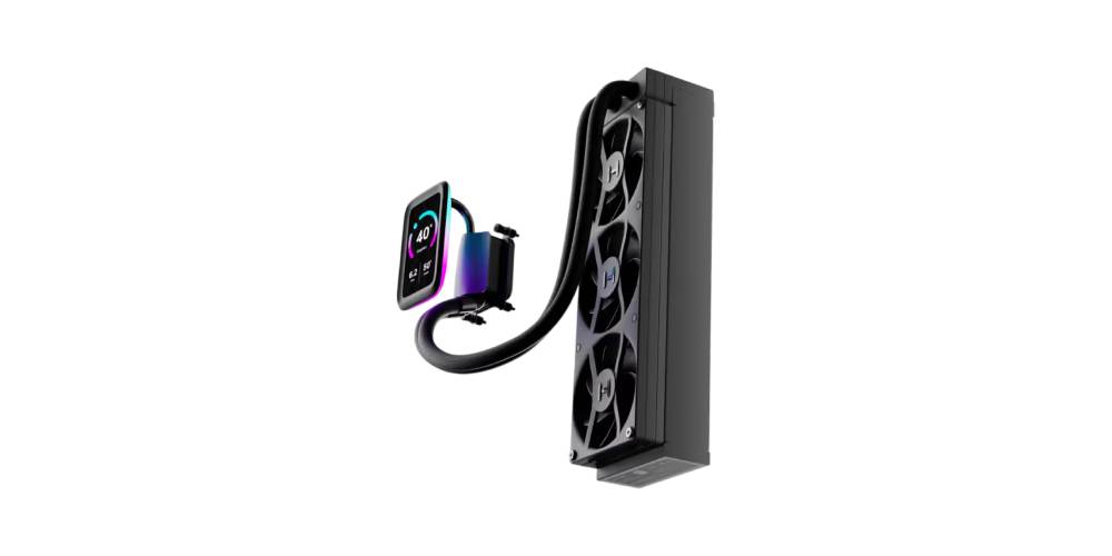 ชุดระบายความร้อนซีพียู HYTE THICC Q80 TRIO 360 Black