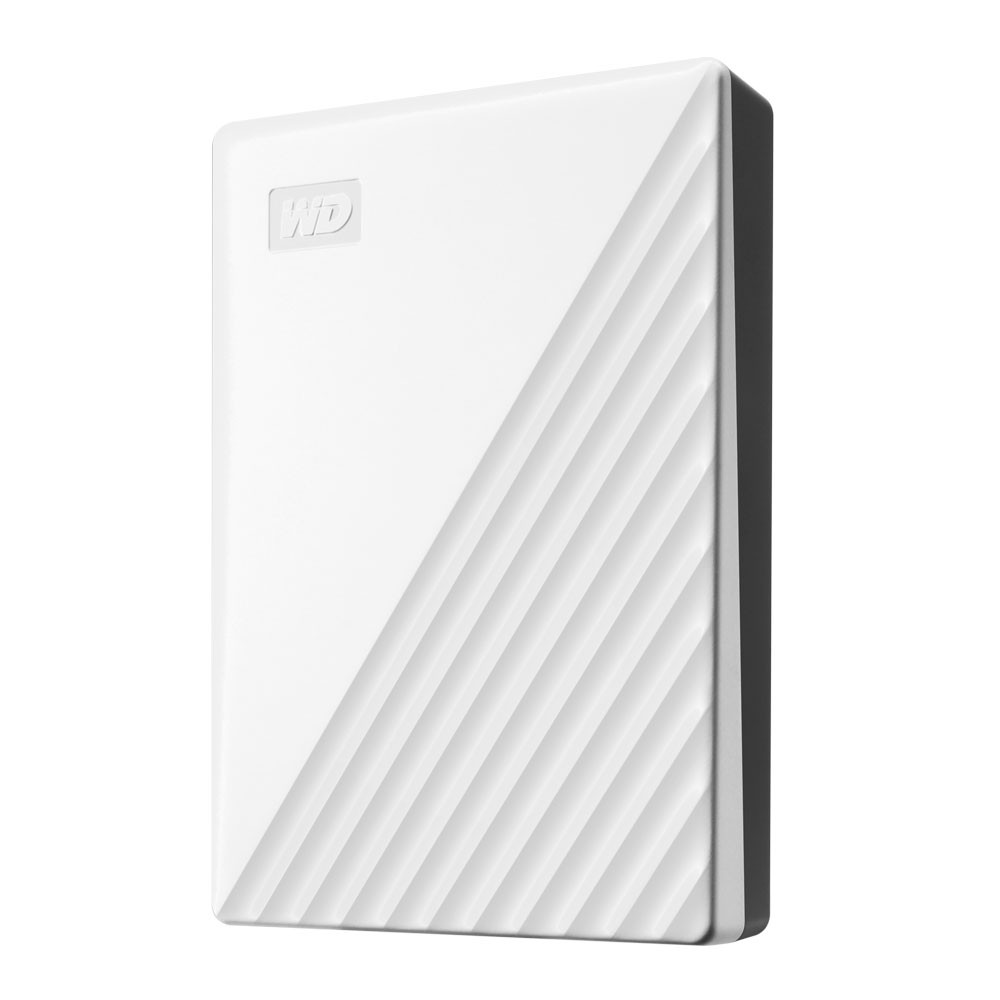 ฮาร์ดดิกส์ภายนอก WD HDD Ext 5TB My Passport 2019 USB 3.0 White
